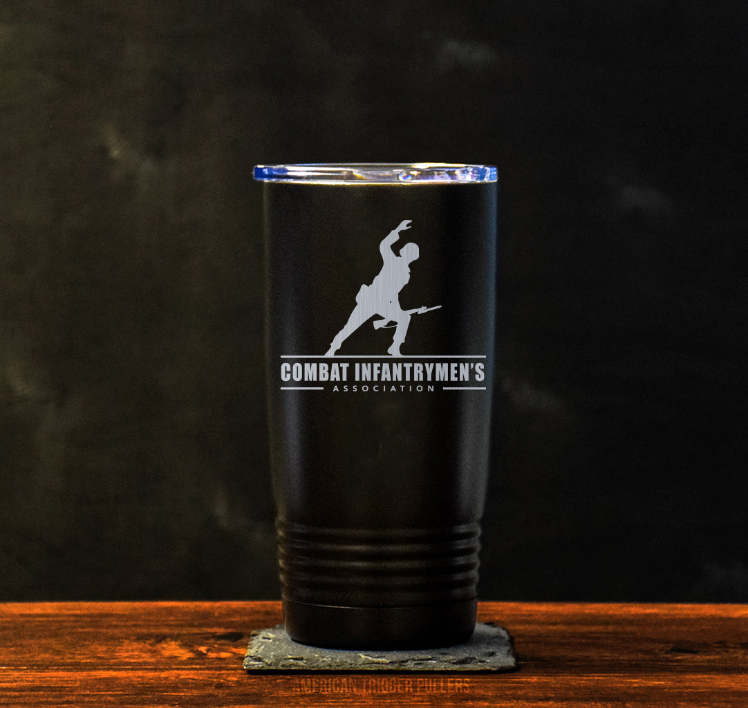 Combat Infantrymen's Association Logo Tumbler